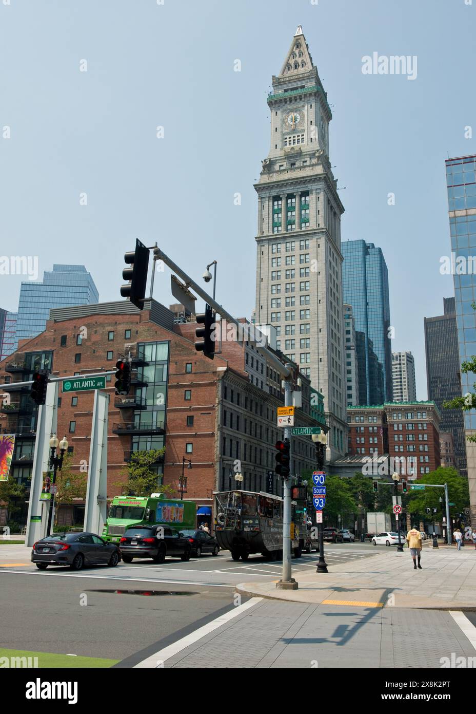 Boston Custom House. Boston, Massachusetts, United States of America ...