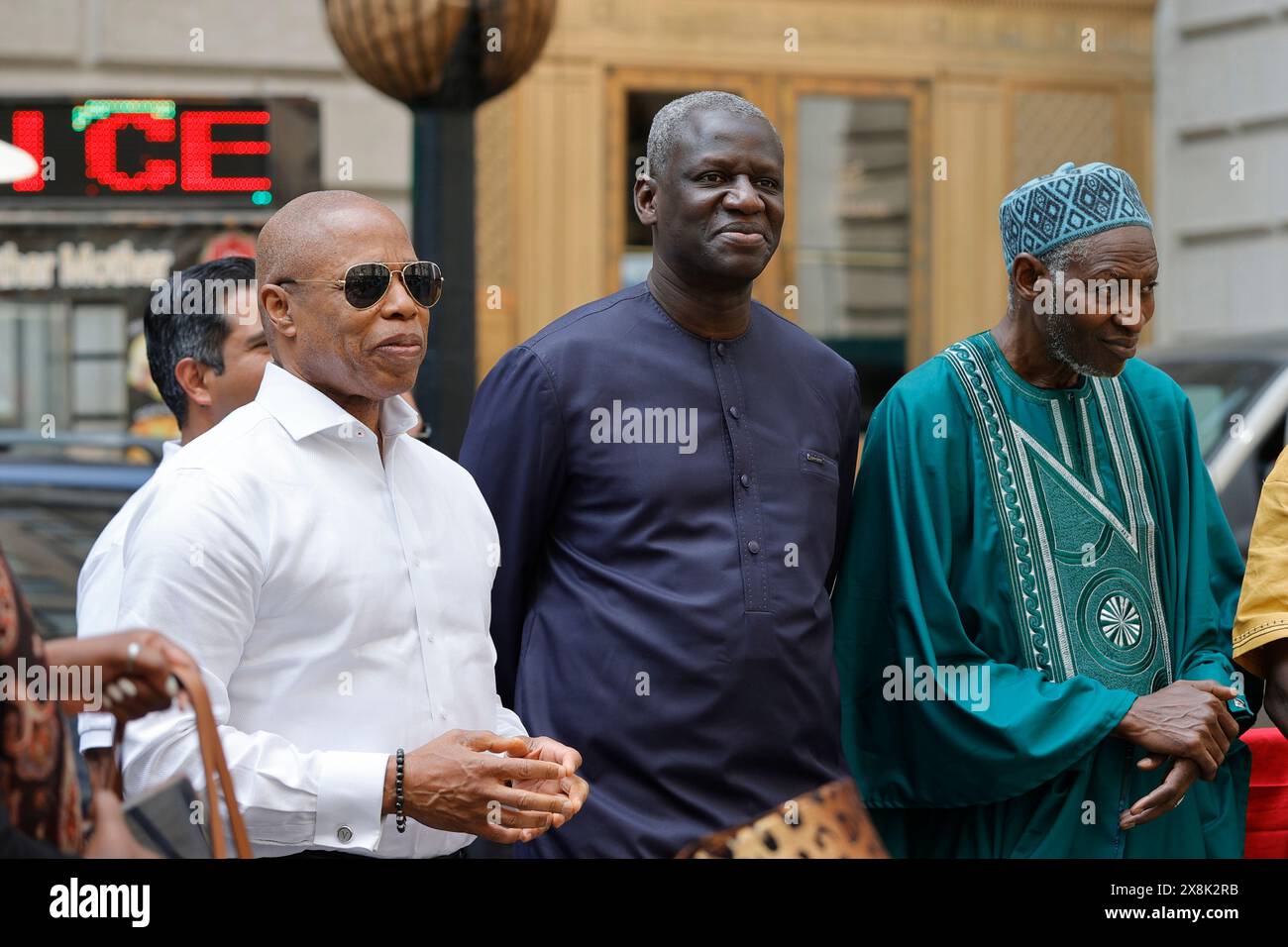 Bowling Green, New York, USA, May 25, 2024 - El Hadji Amadou NDAO ...