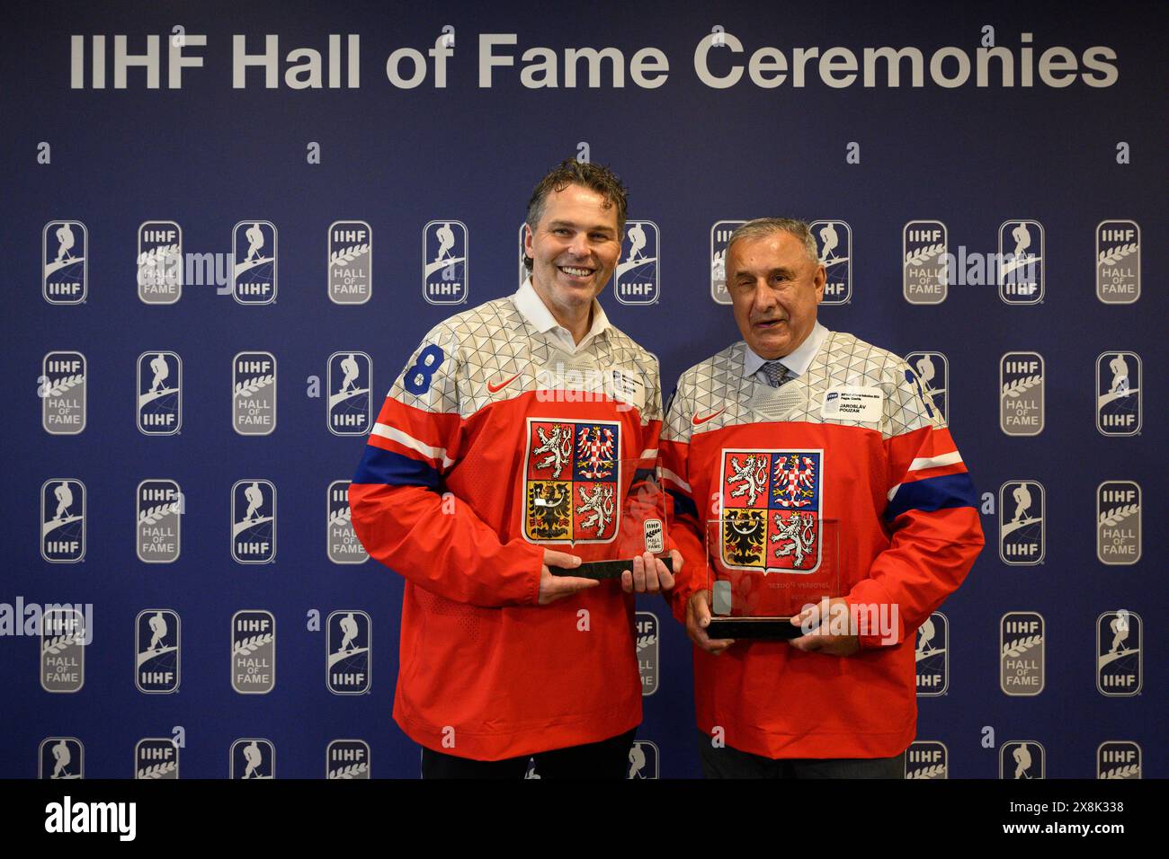 Prague, Czech Republic. 26th May, 2024. Czech star hockey forward ...