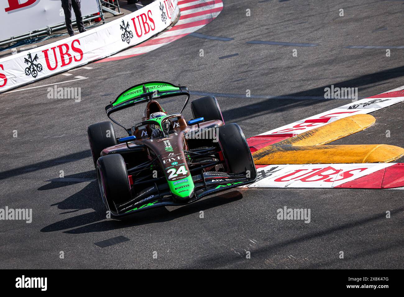 24 DURKSEN Joshua (pry), PHM AIX Racing, Dallara F2 2024, action during ...