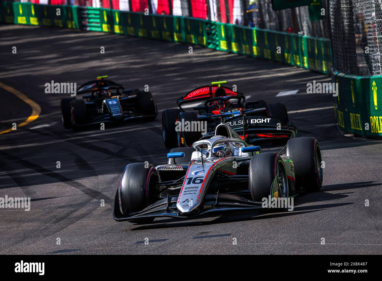 16 CORDEEL Amaury (bel), Hitech Pulse-Eight, Dallara F2 2024, action ...