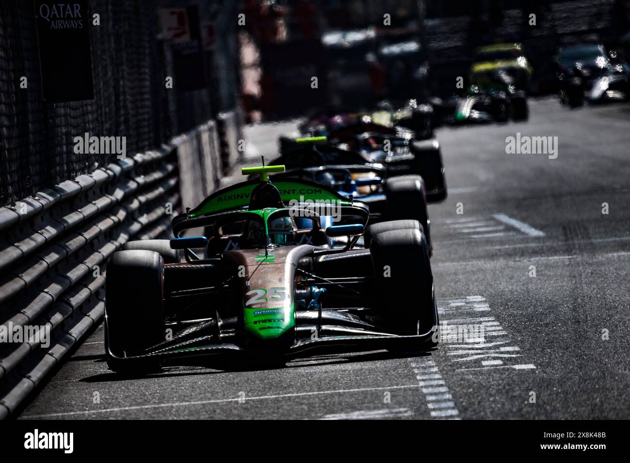 25 BARNARD Taylor (gbr), PHM AIX Racing, Dallara F2 2024, action during ...