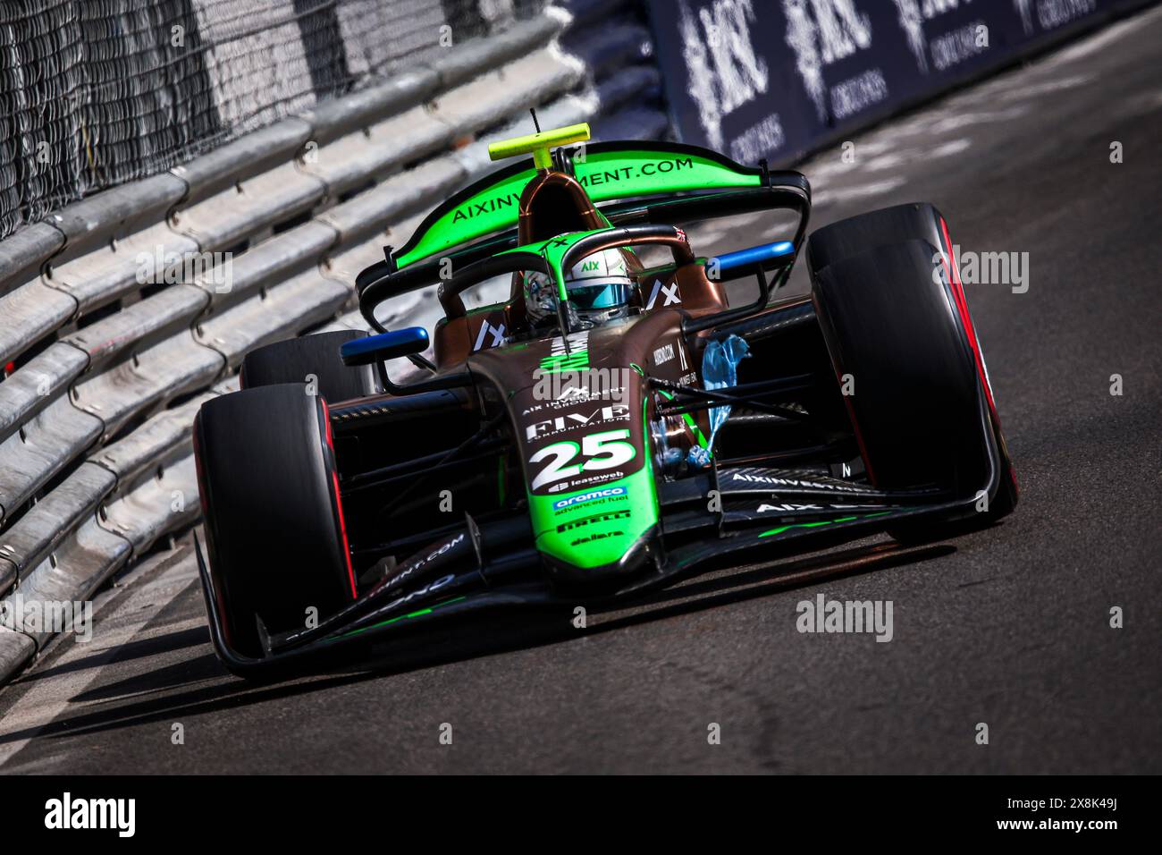 25 BARNARD Taylor (gbr), PHM AIX Racing, Dallara F2 2024, action during ...