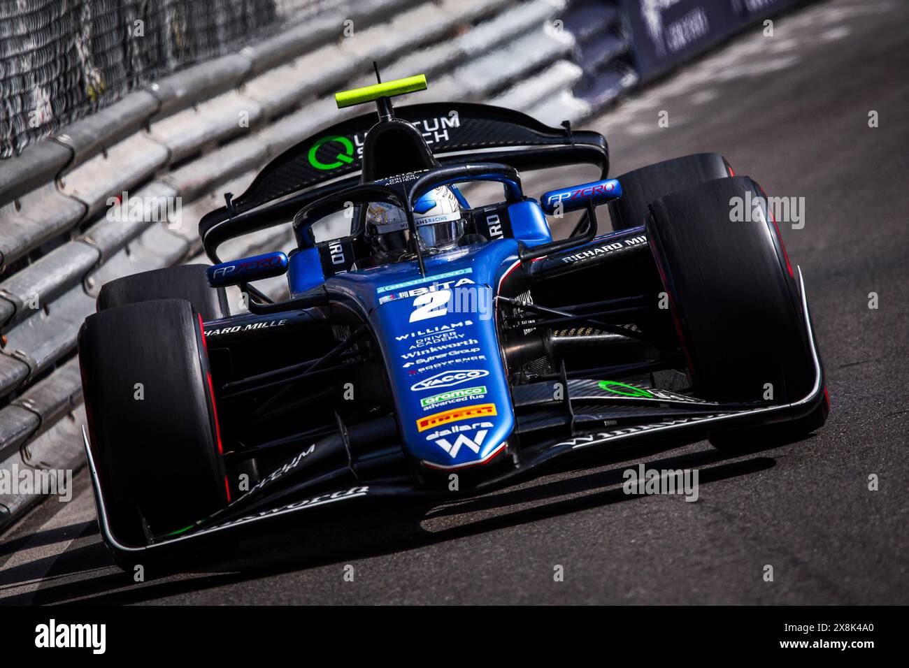 02 O'SULLIVAN Zak (gbr), ART Grand Prix, Dallara F2 2024, action during ...