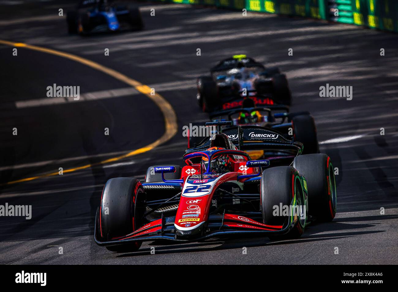 22 VERSCHOOR Richard (nld), Trident, Dallara F2 2024, action during the ...