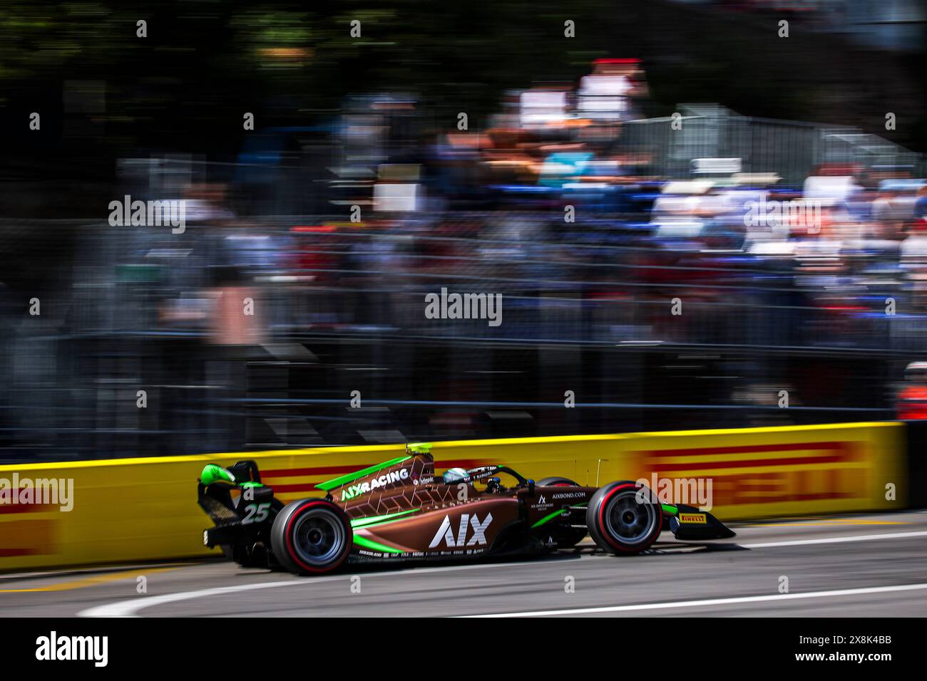 25 BARNARD Taylor (gbr), PHM AIX Racing, Dallara F2 2024, action during ...