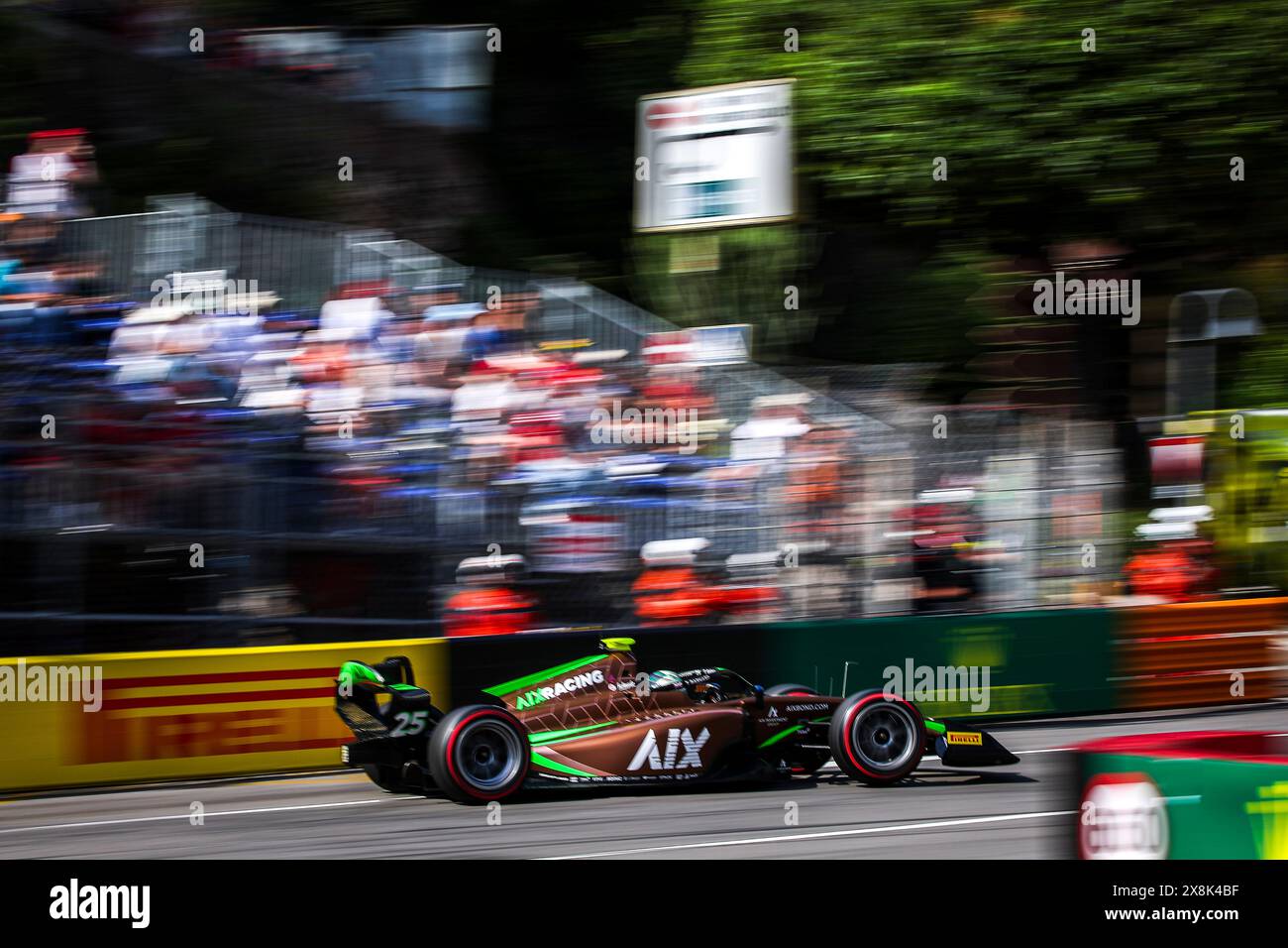 25 BARNARD Taylor (gbr), PHM AIX Racing, Dallara F2 2024, action during ...