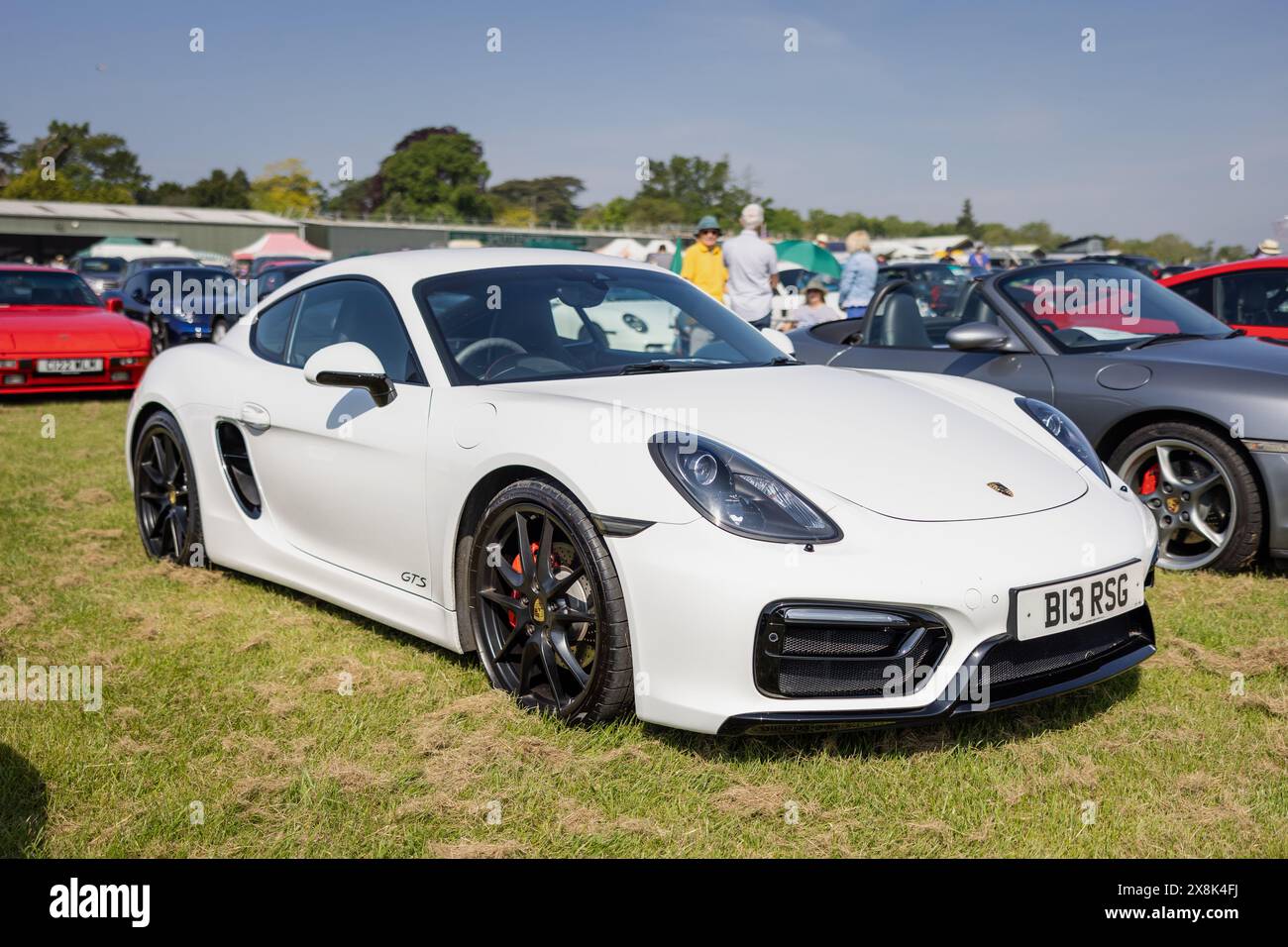 2015 Porsche Cayman GTS, on display at the Best of British Airshow held ...