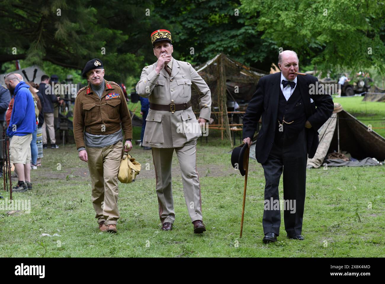 Ironbridge, Telford, UK. 26th May, 2024. World War Two weekend ...