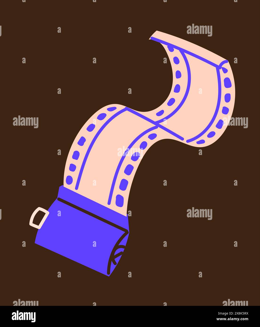 Photo film hand drawn vector illustration Stock Vector Image & Art - Alamy