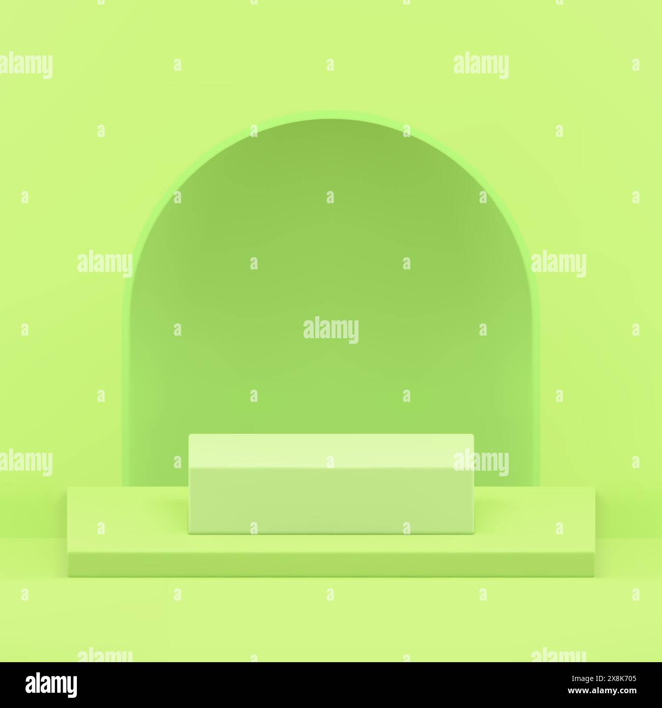 3d squared podium pedestal Stock Vector Images - Alamy