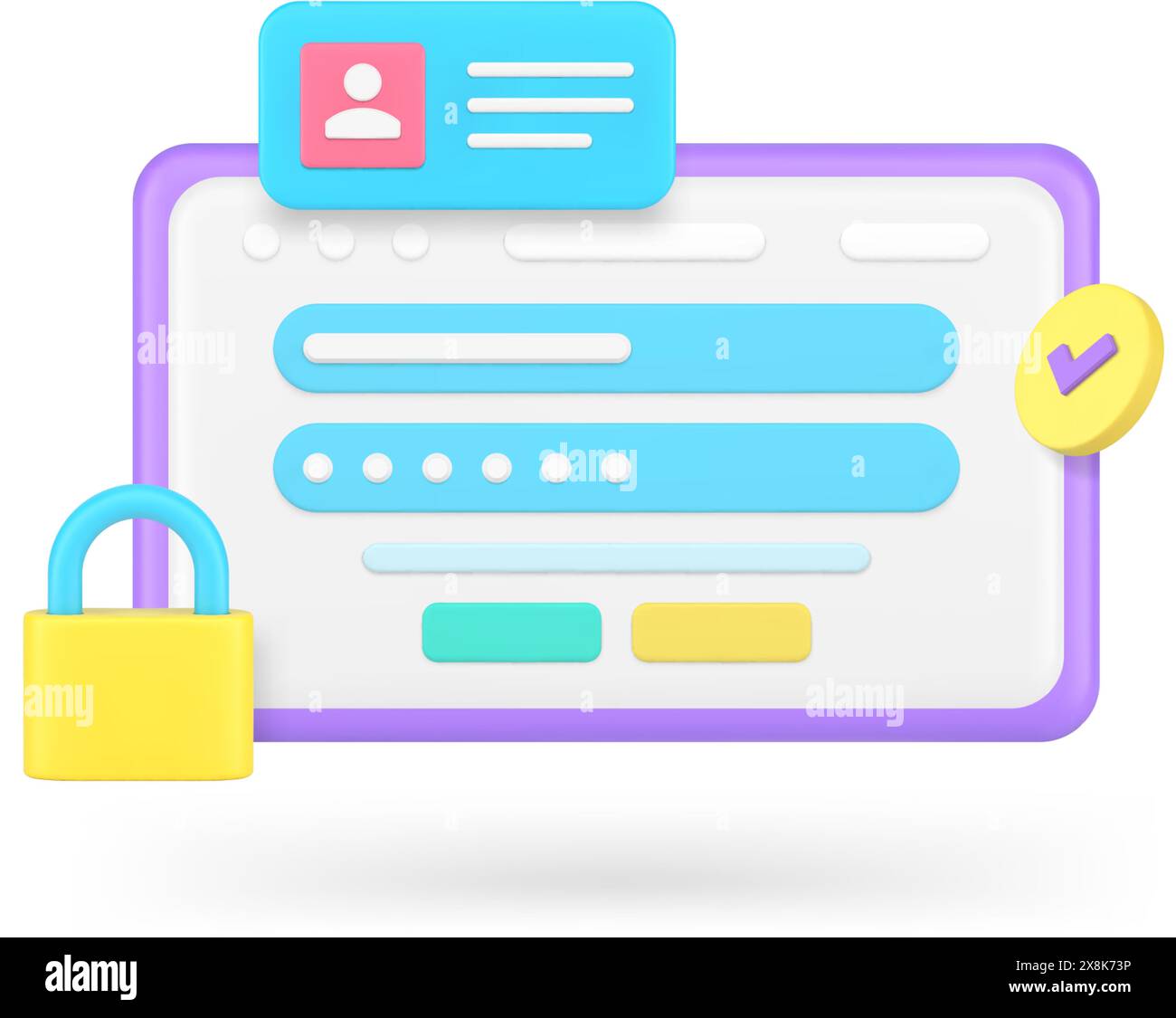 Personal Data Security Web Access Password Protection Internet Browser