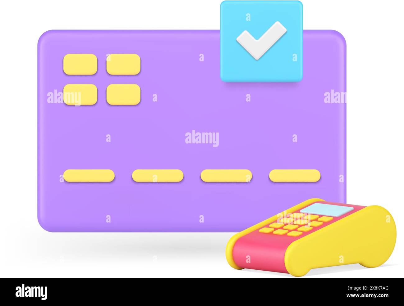 Credit debit card success payment POS terminal financial transaction ...