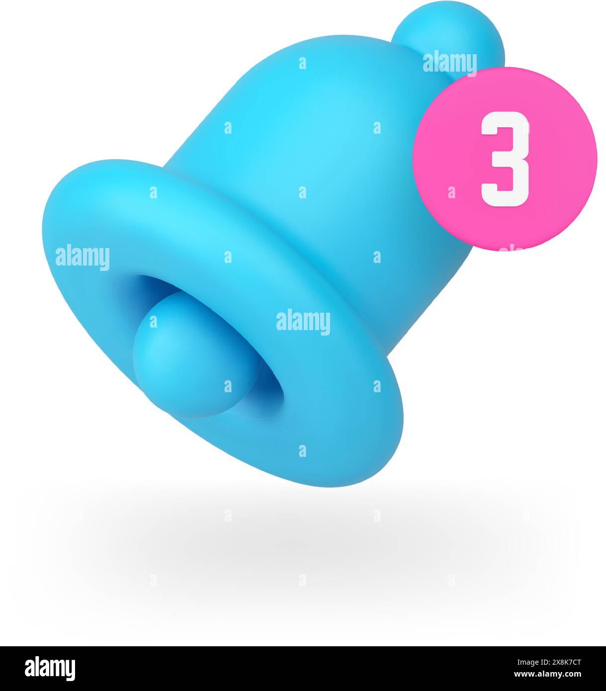 3d render incoming call Stock Vector Images - Alamy