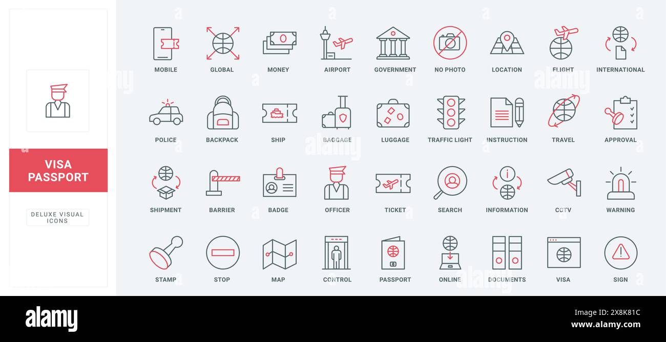 Passport and ID card, business and tourist visa, legal identification ...