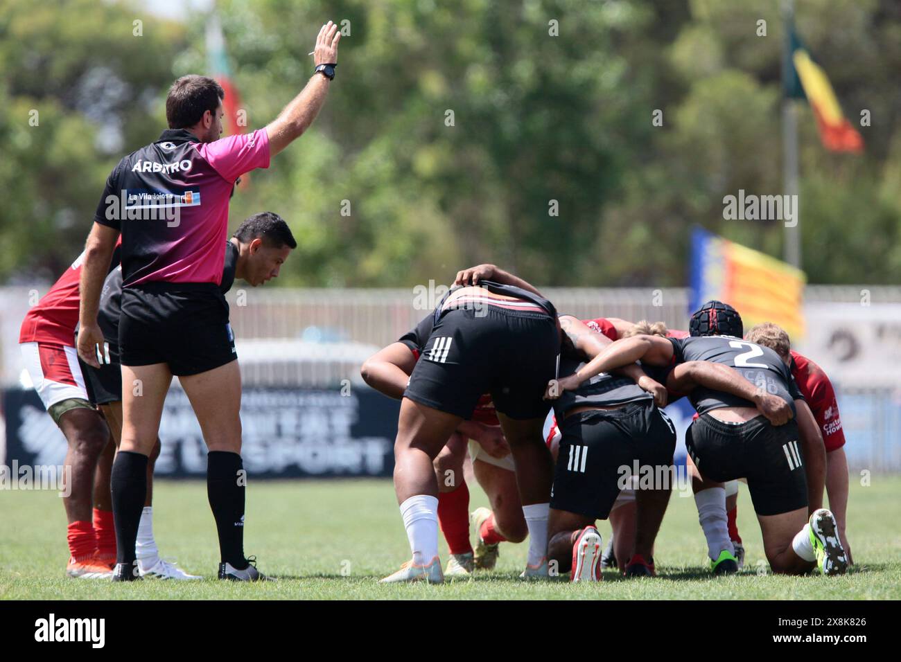 Villajoyosa, Spain. May 26, 2024. Alcatraz (7) and Welsh Wizards (38 ...