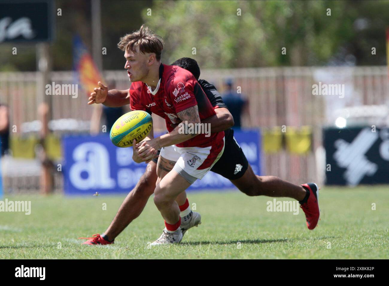 Villajoyosa, Spain. May 26, 2024. Alcatraz (7) and Welsh Wizards (38 ...