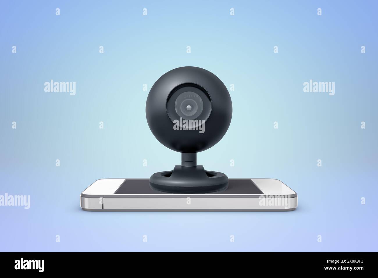 Security camera smartphone 3d hi-res stock photography and images - Alamy