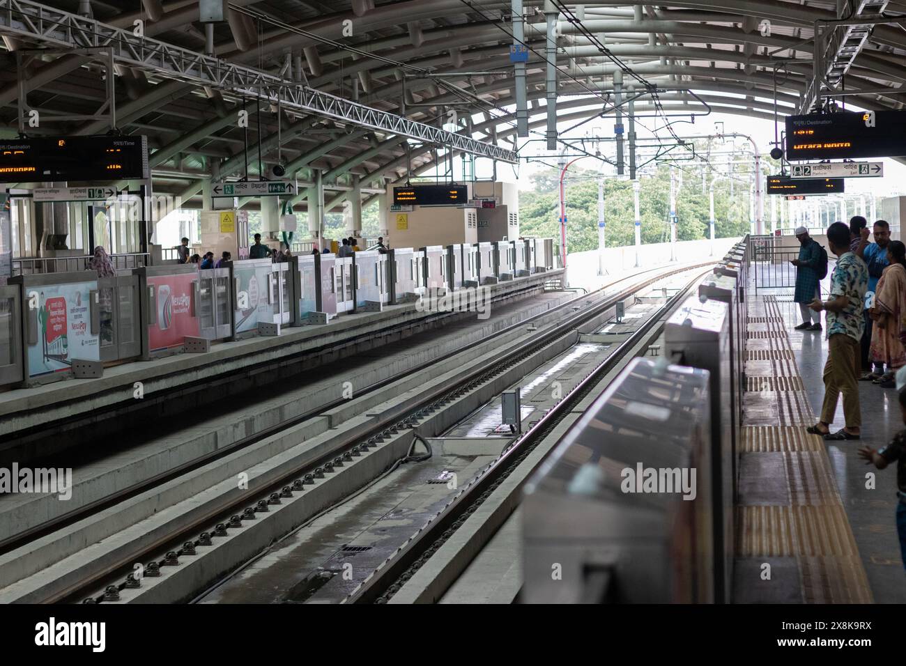 May 26, 2024, Dhaka, Dhaka, Bangladesh: The Dhaka Metro Rail ...