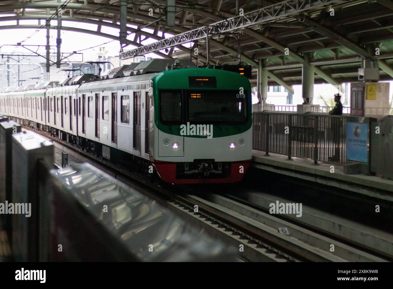 May 26, 2024, Dhaka, Dhaka, Bangladesh: The Dhaka Metro Rail ...