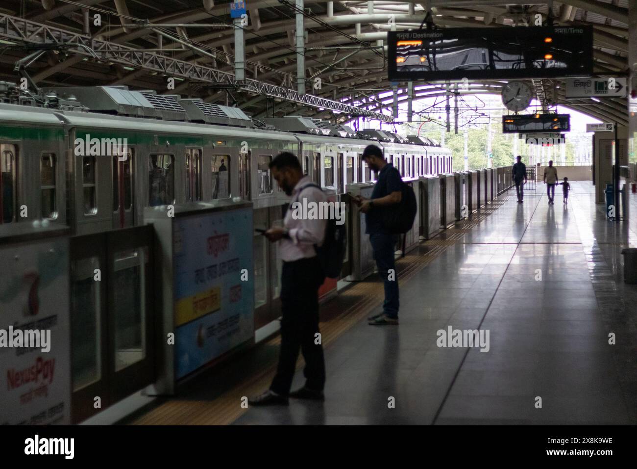 May 26, 2024, Dhaka, Dhaka, Bangladesh: The Dhaka Metro Rail ...