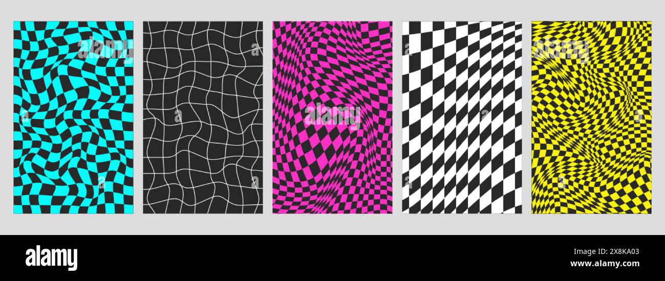 Checkerboard optical illusion Stock Vector Images - Alamy