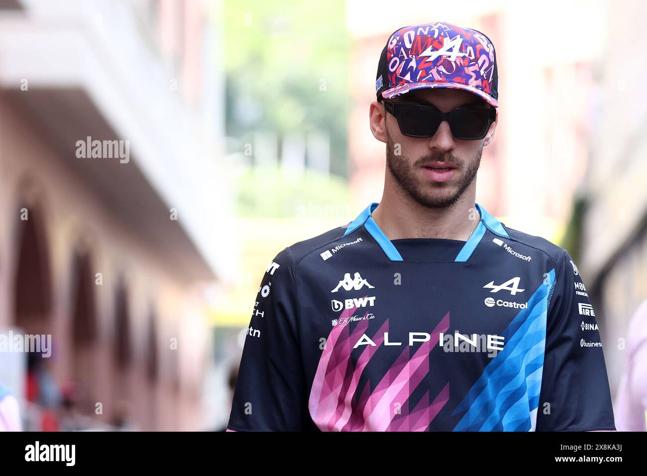 Monaco, Monaco. 26th May, 2024. Pierre Gasly of Alpine F1 looks on ...
