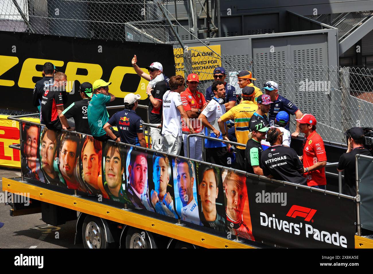 Monte Carlo, Monaco. 26th May, 2024. Drivers' Parade. Formula 1 World ...