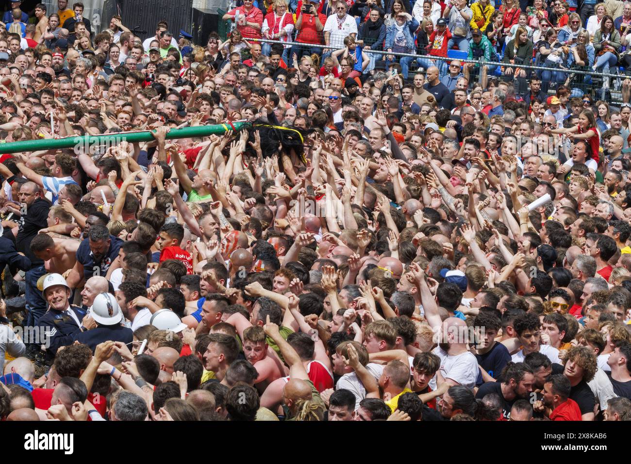 Mons, Belgium. 26th May, 2024. the Ducasse - Doudou folkloric festival ...