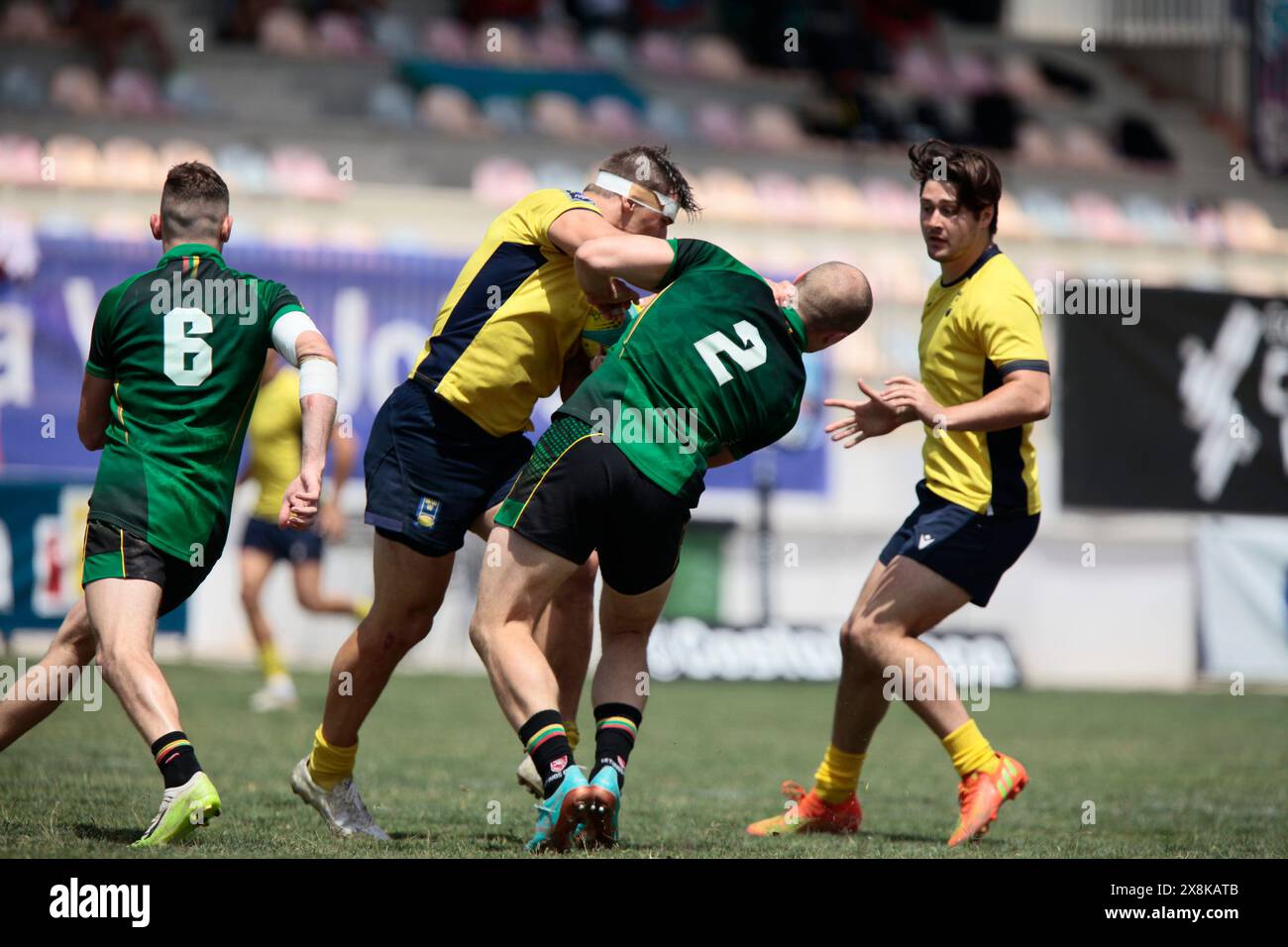 Villajoyosa, Spain. May 26, 2024. Sweden and Lithuania face each other ...