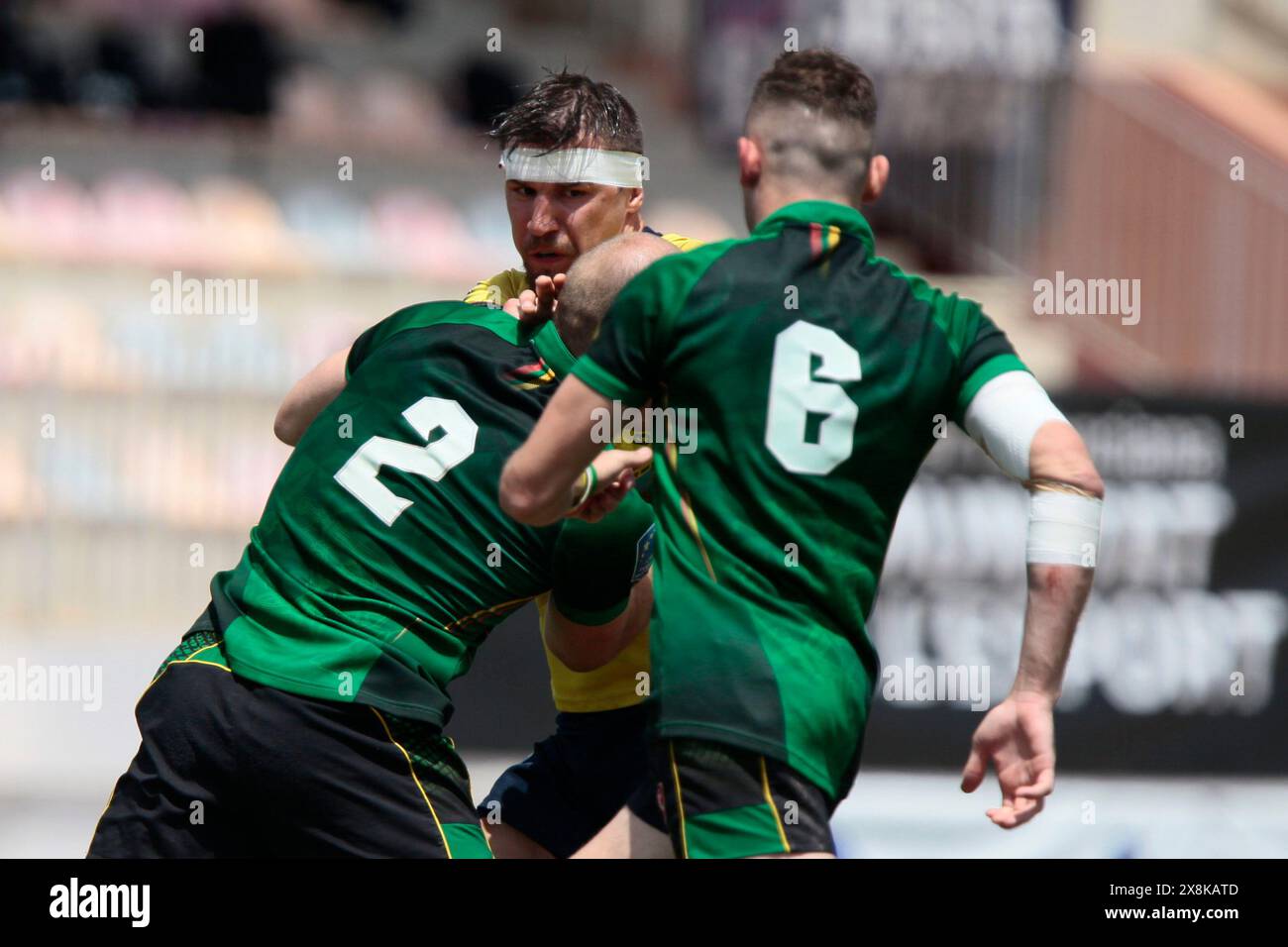 Villajoyosa, Spain. May 26, 2024. Sweden and Lithuania face each other ...