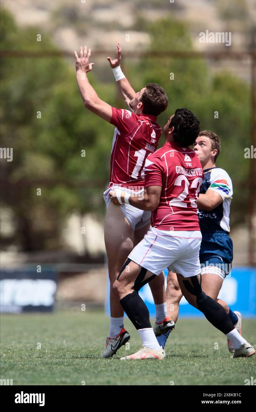 Villajoyosa, Spain. May 26, 2024. Georgia and SA All Stars face each ...