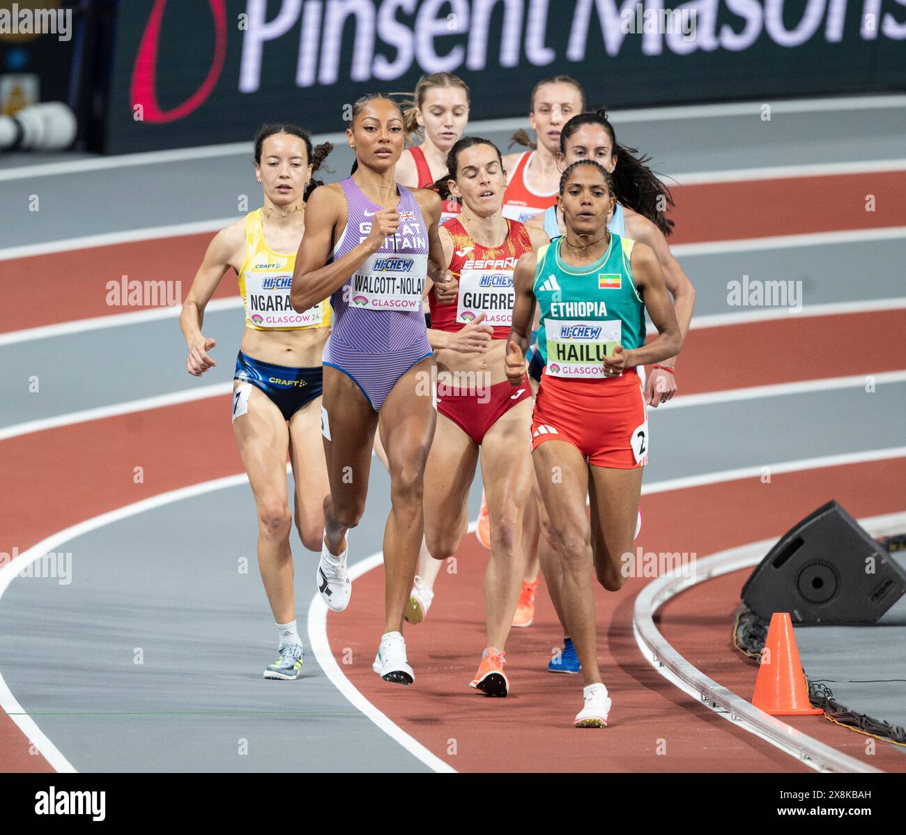 Revee Walcott-Nolan of Great Britain competing in the women’s 1500m ...