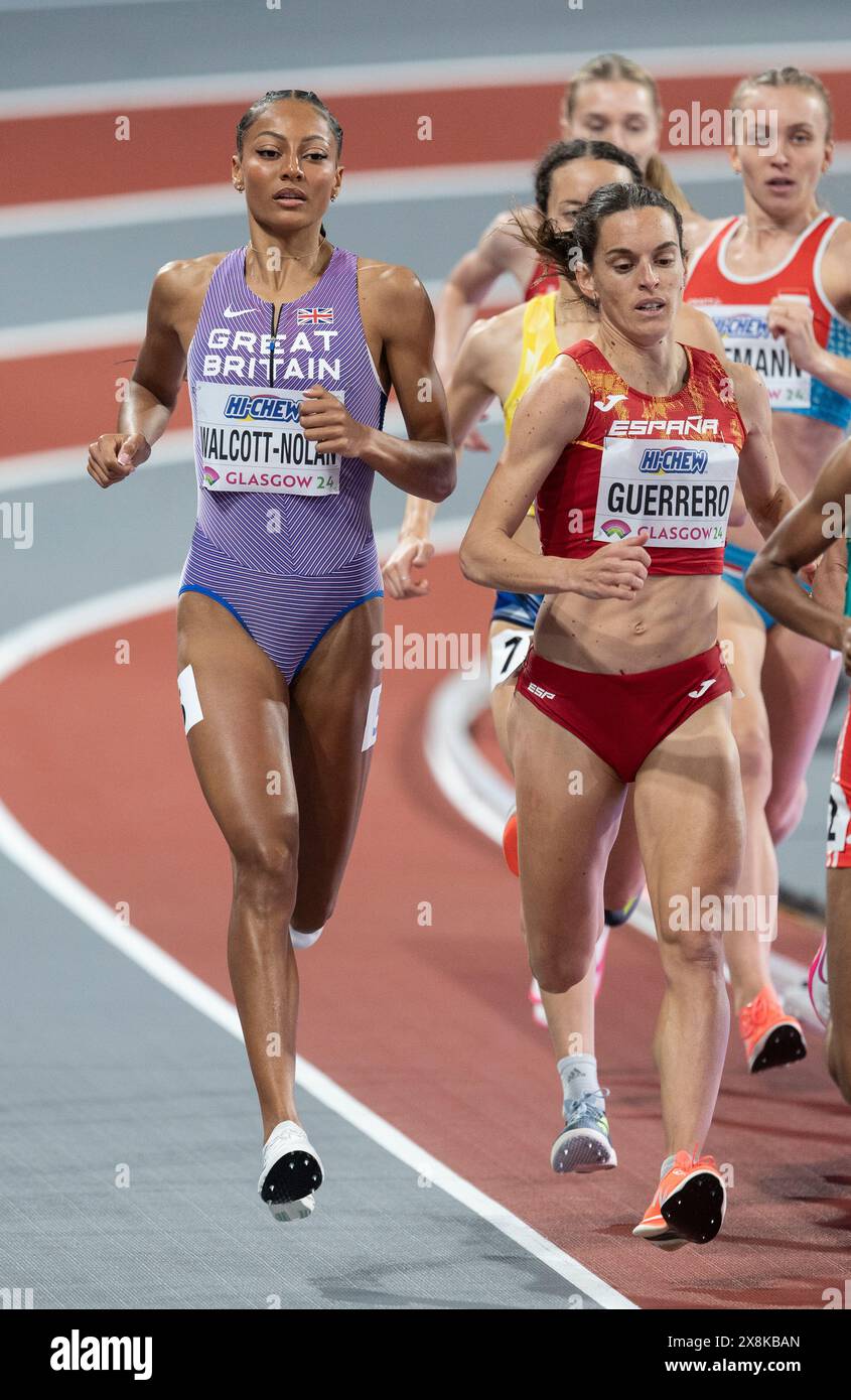 Revee Walcott-Nolan of Great Britain competing in the women’s 1500m ...
