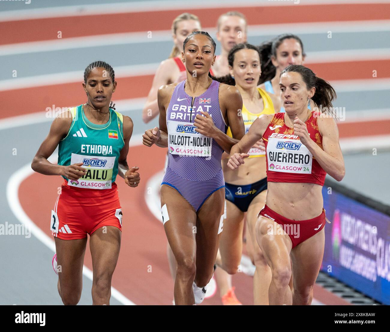 Revee Walcott-Nolan of Great Britain competing in the women’s 1500m ...