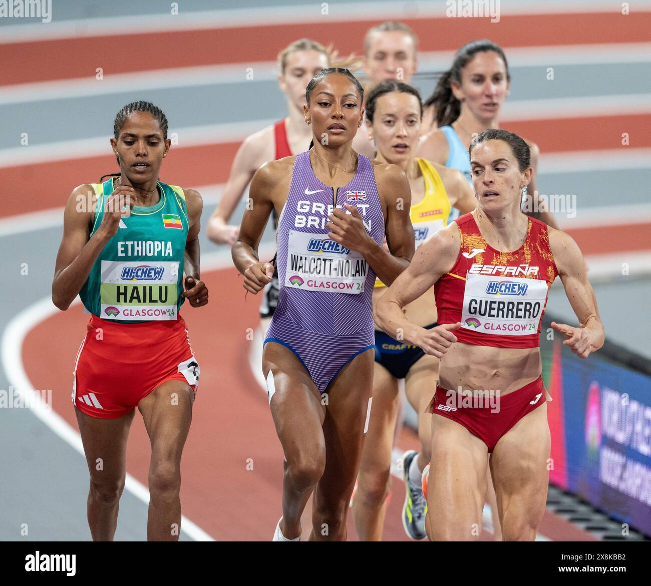Revee Walcott-Nolan of Great Britain competing in the women’s 1500m ...