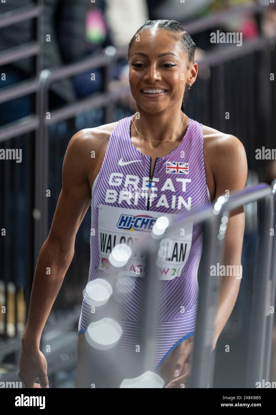 Revee Walcott-Nolan of Great Britain competing in the women’s 1500m ...