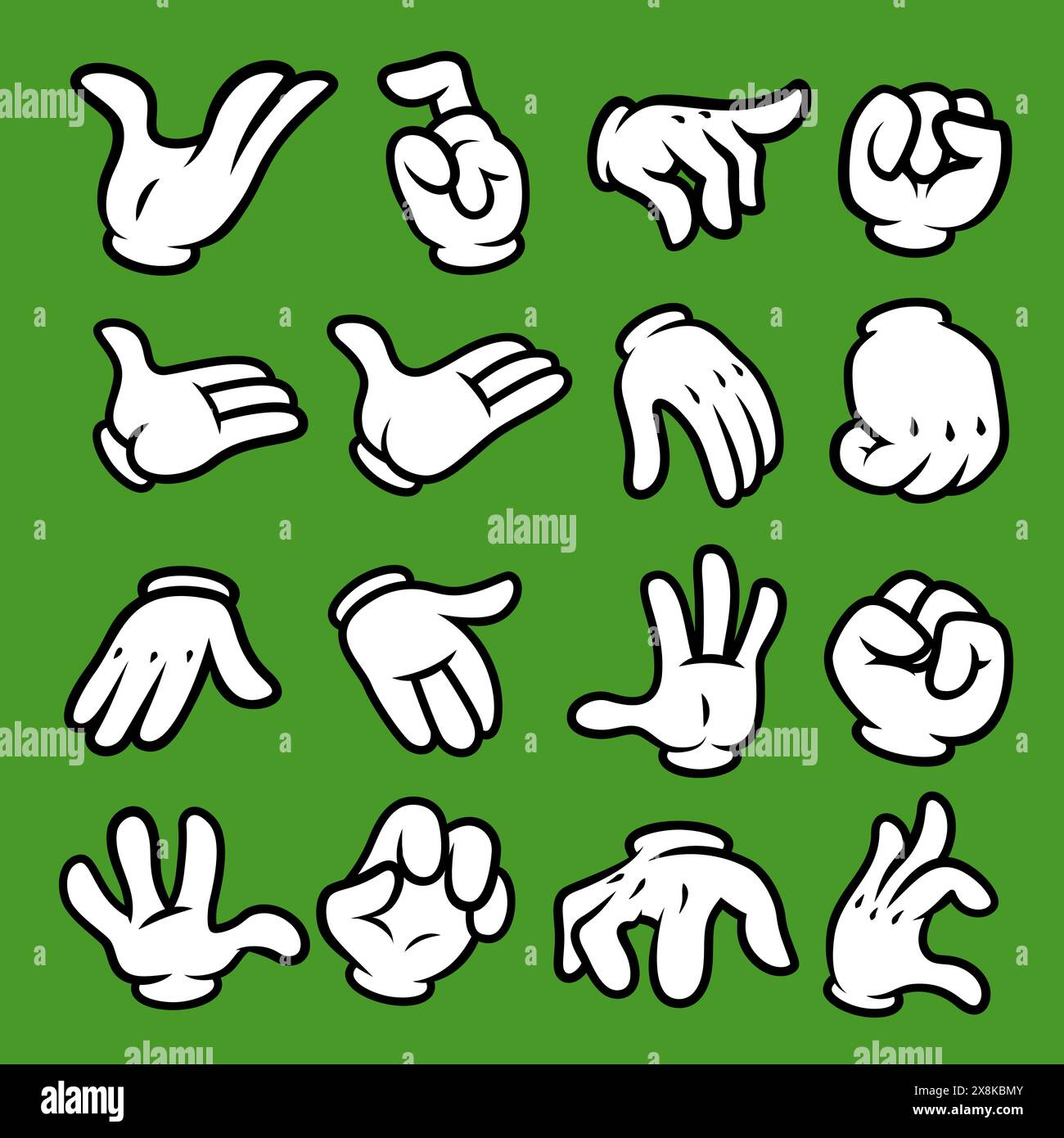Cartoon arm rubber glove hi-res stock photography and images - Alamy