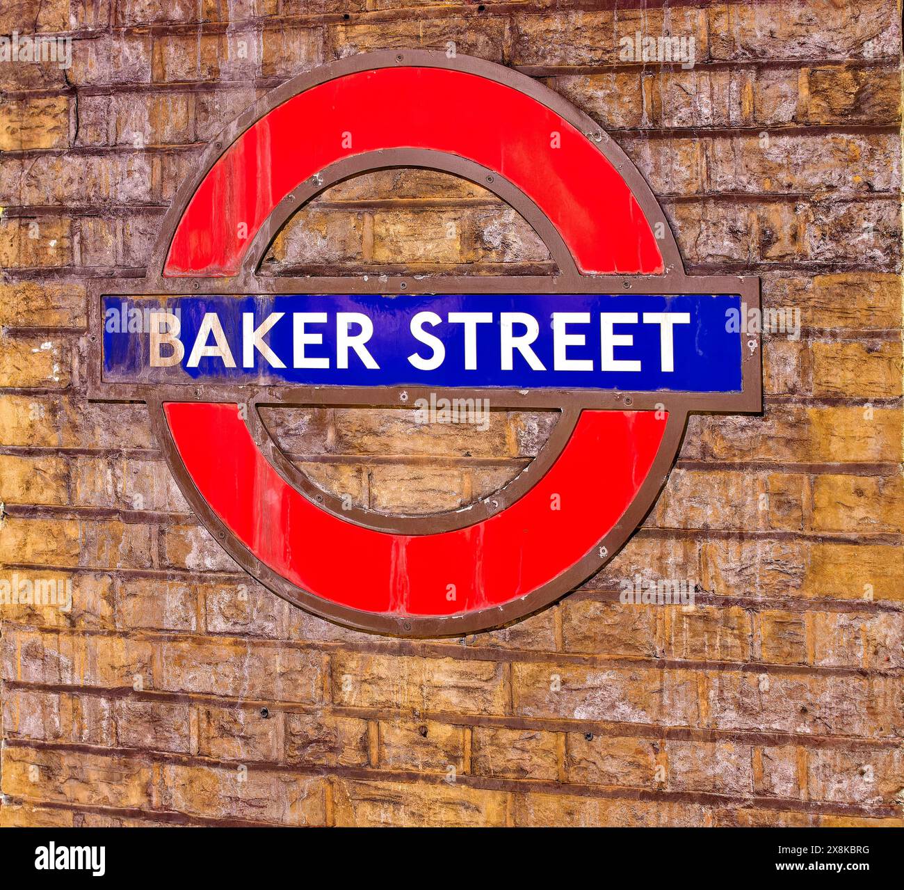 London Underground Tube old Baker Street Station original station of ...