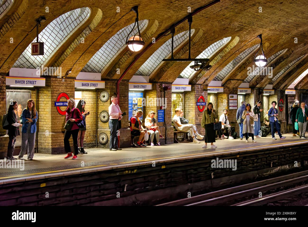 London Underground Tube old Baker Street Station original station of ...