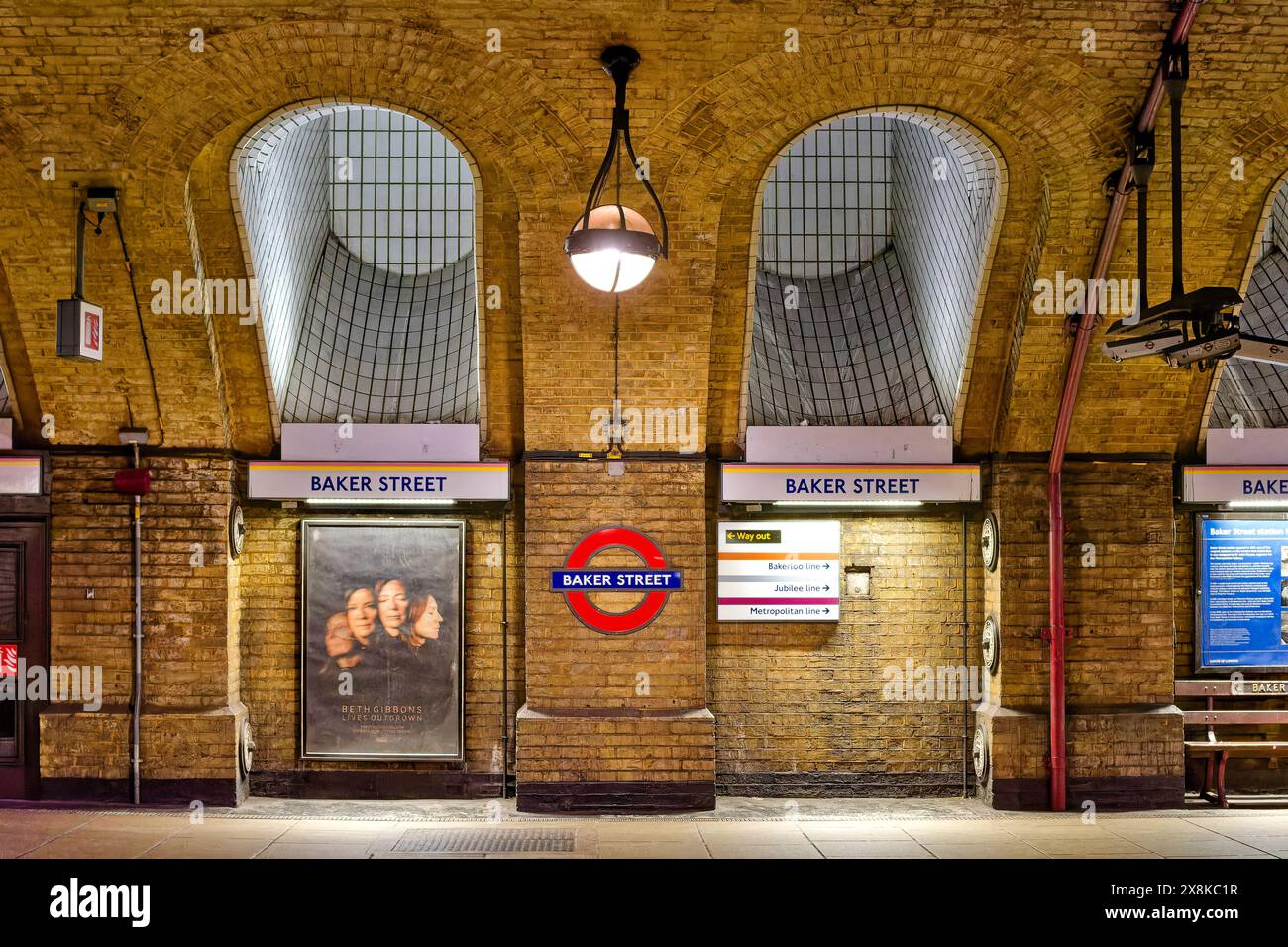 London Underground Tube Old Baker Street Station Original Station Of London Underground Tube Old Baker Street Station Original Station Of