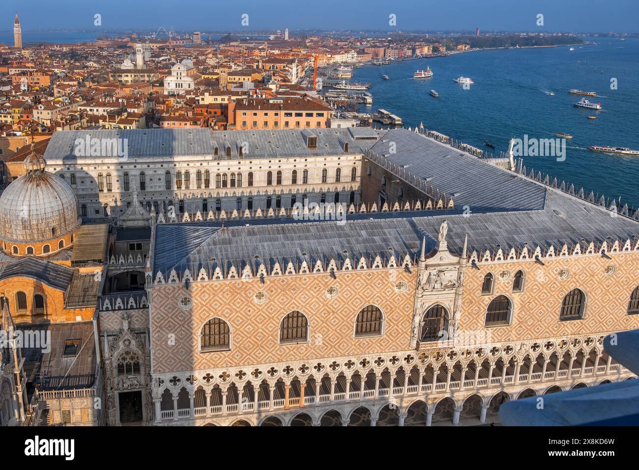 The Doge Palace (Palazzo Ducale) in city of Venice, Italy, Venetian ...