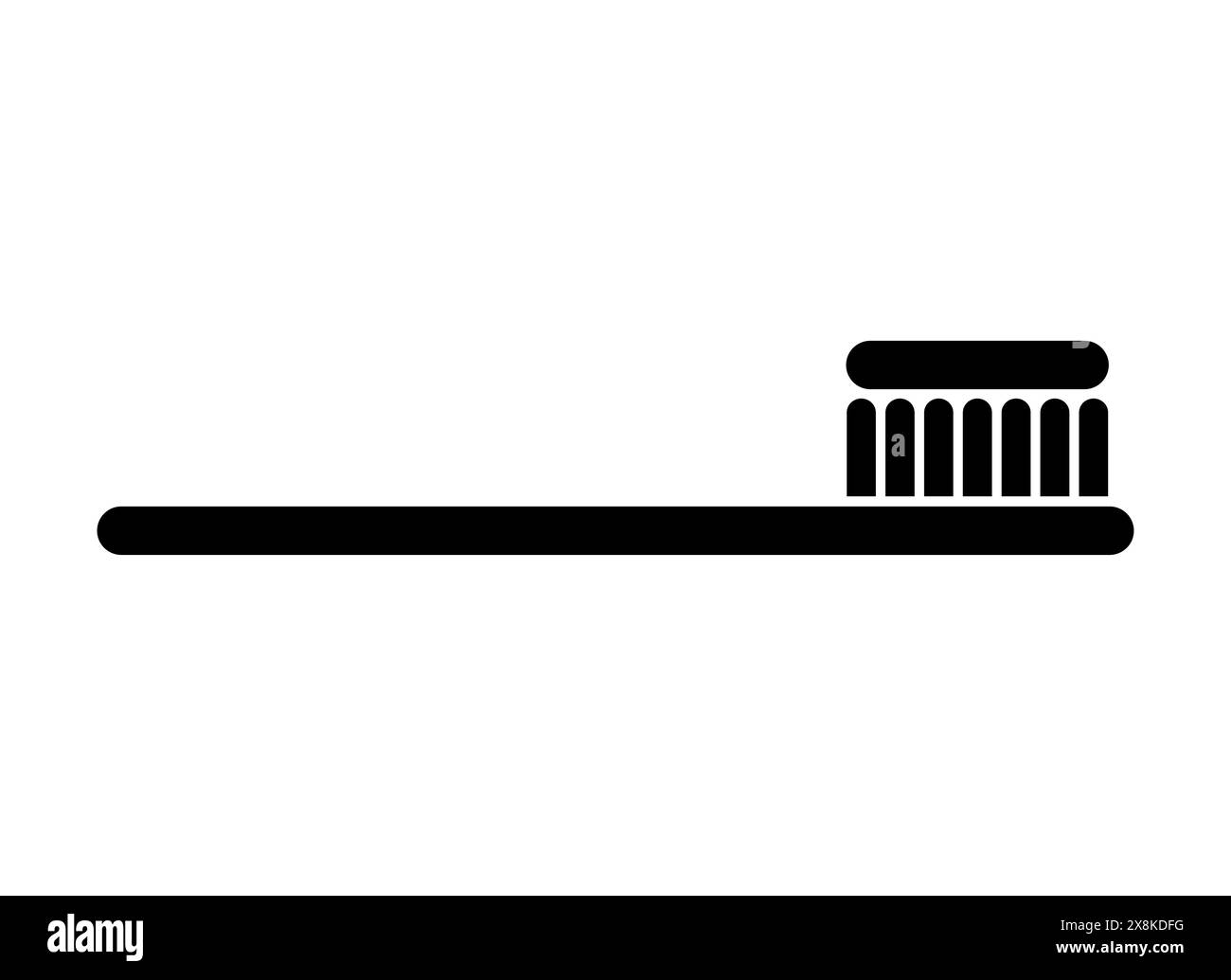 Tooth brush care icon, dental hygiene web sign, health medicine vector ...