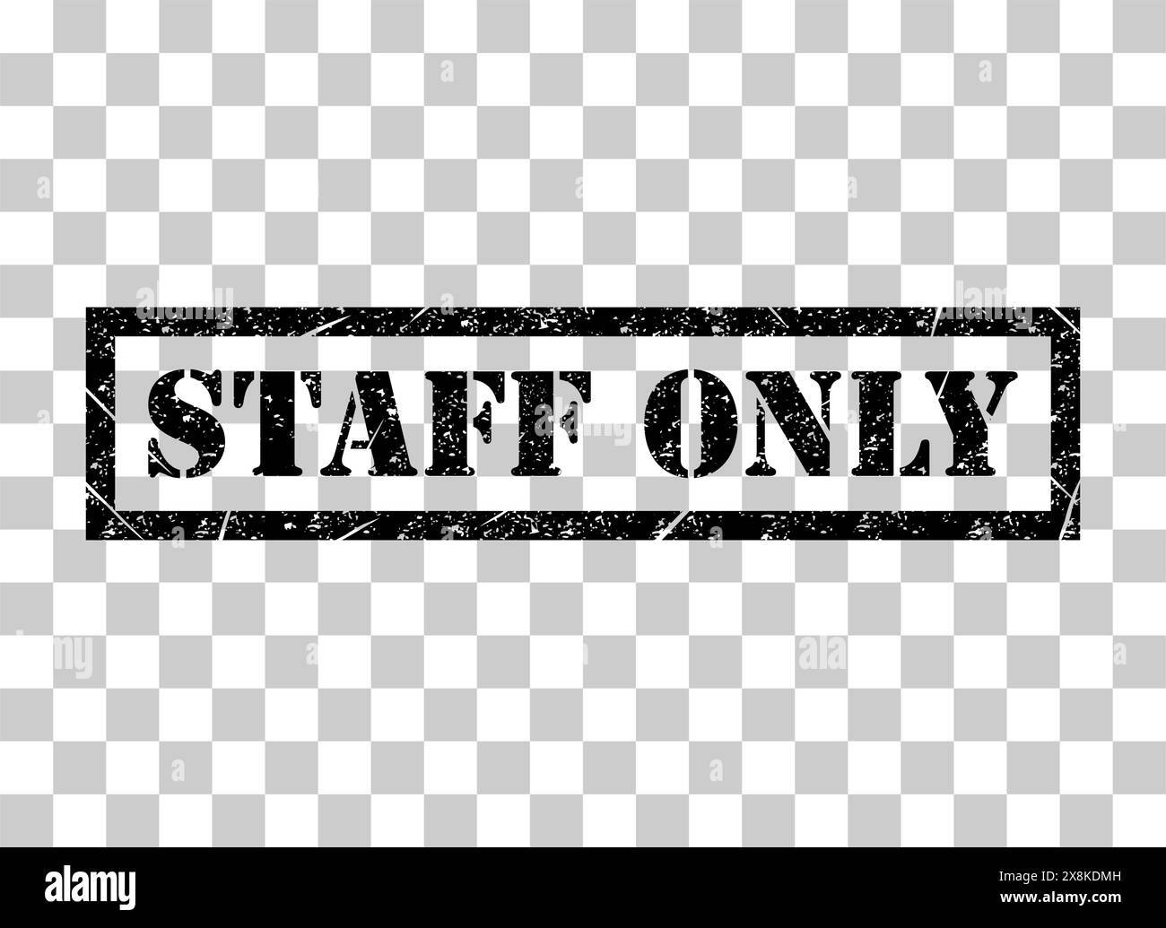 Only staff icon, danger zone symbol, safety entry person sign vector ...