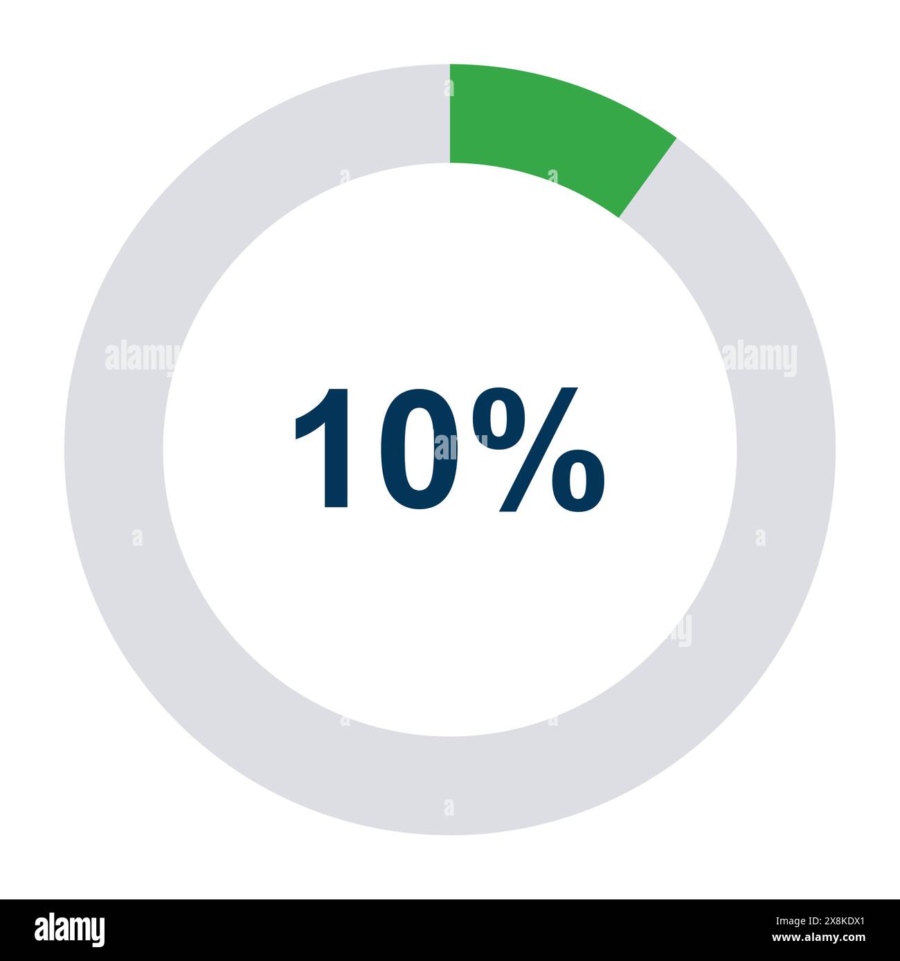 Information round diagram 10 percent icon, infographic graphic pie ...