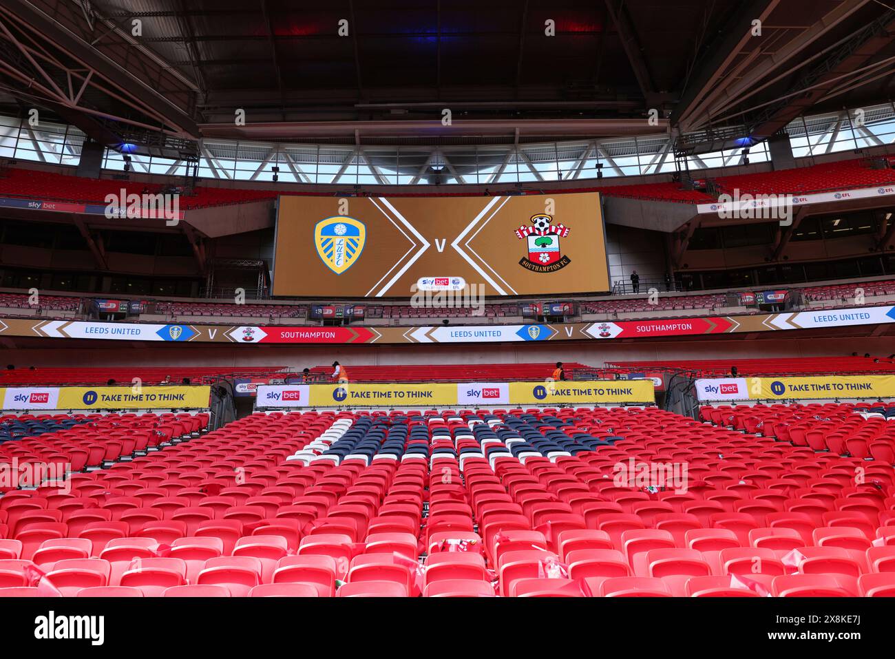 Wembley Stadium, London, UK. 26th May, 2024. EFL Championship Play Off ...