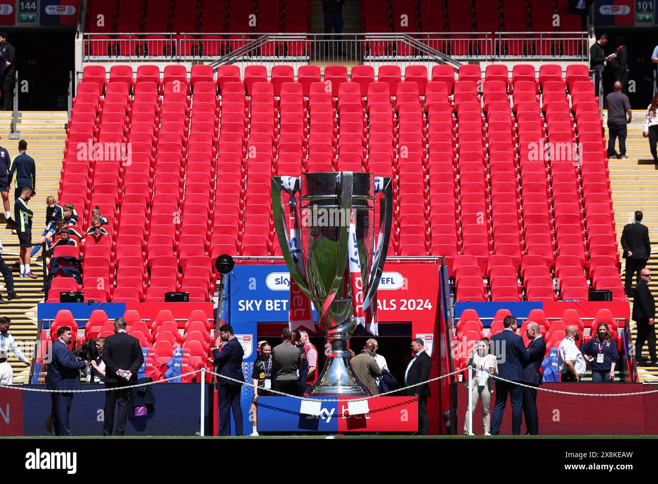 Wembley Stadium, London, UK. 26th May, 2024. EFL Championship Play Off ...