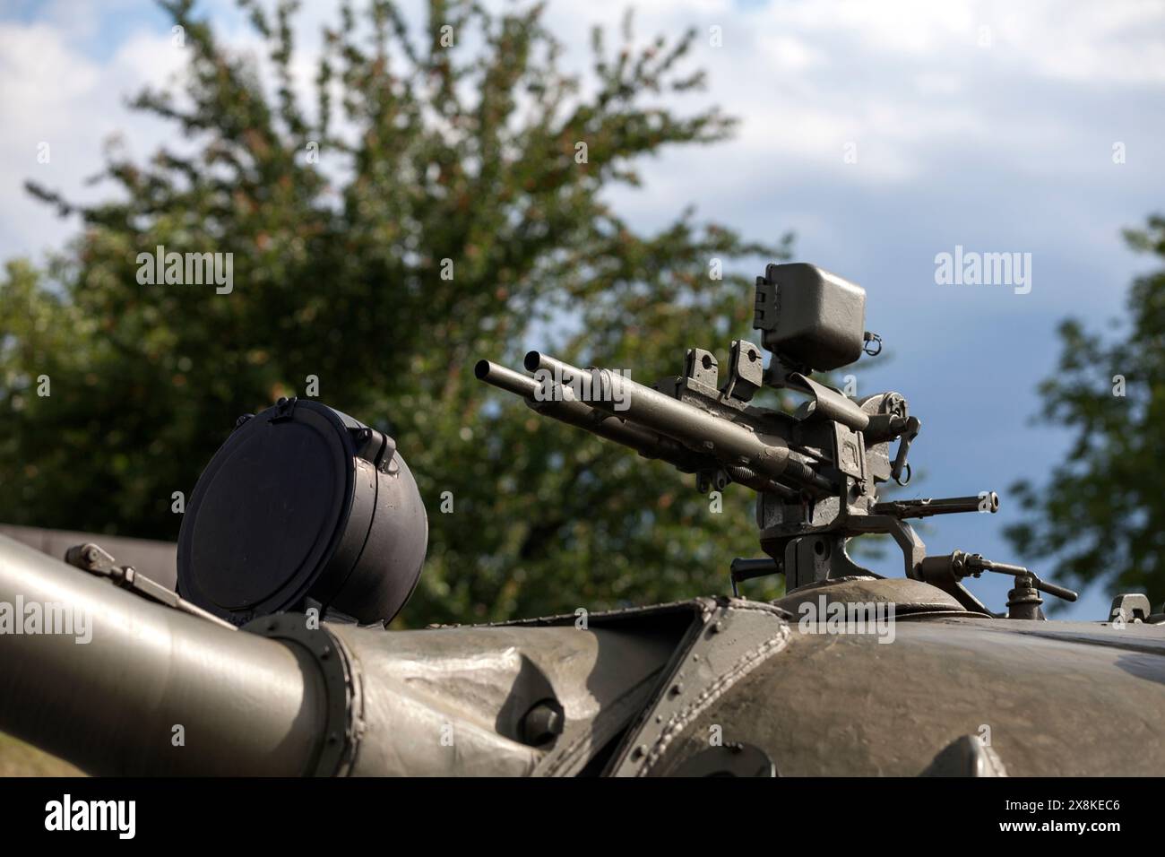 The T-54 tank is the Soviet main battle tank introduced in the years ...