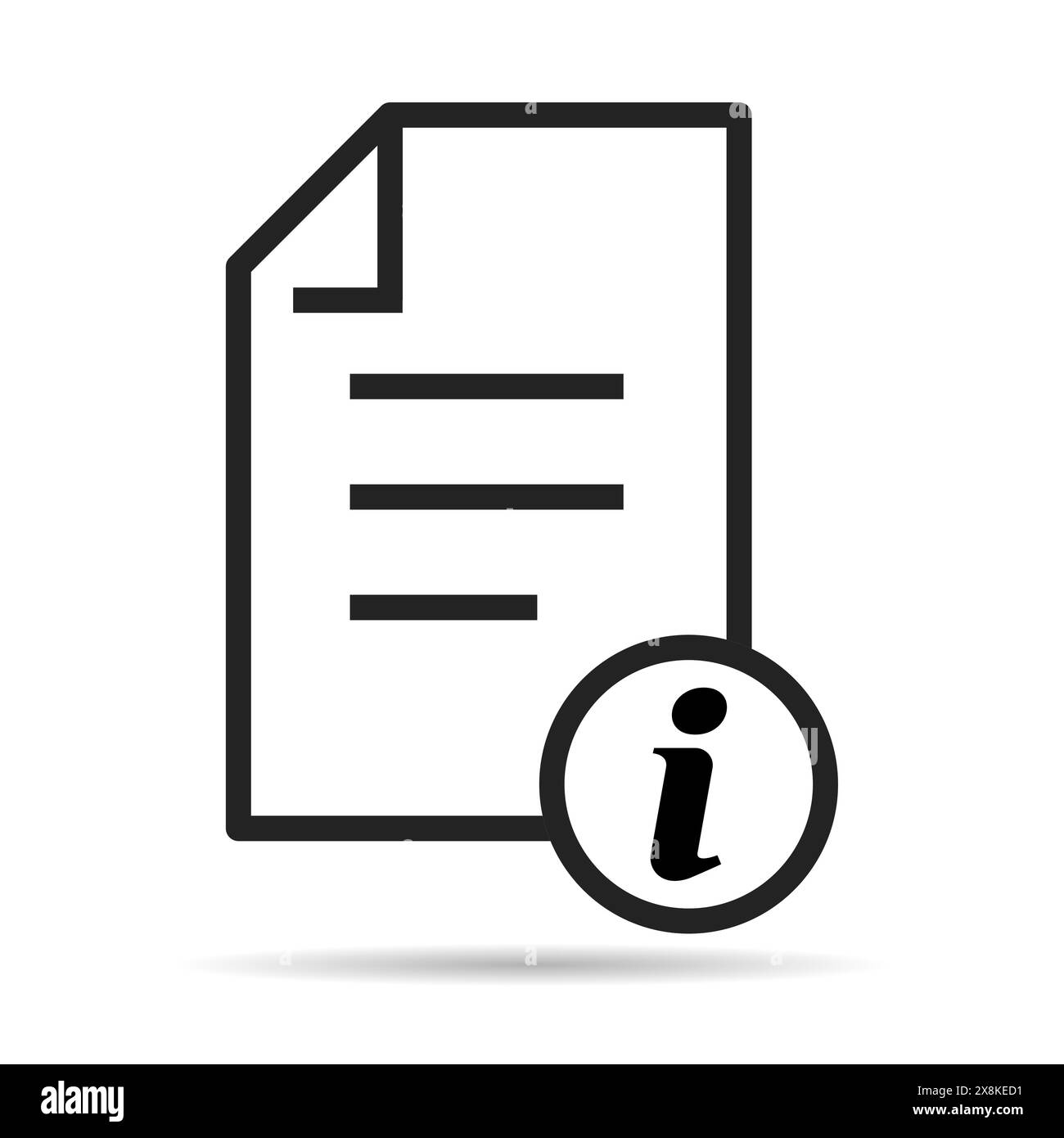 In compliance icon shadow sign, company passed inspection symbol ...