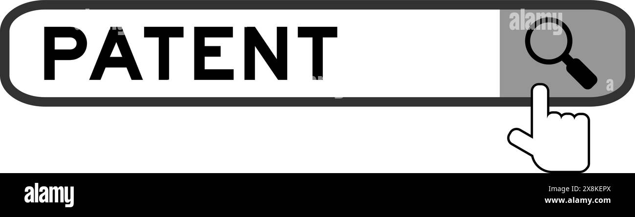 Patent pending icon vector vectors Black and White Stock Photos Images Alamy